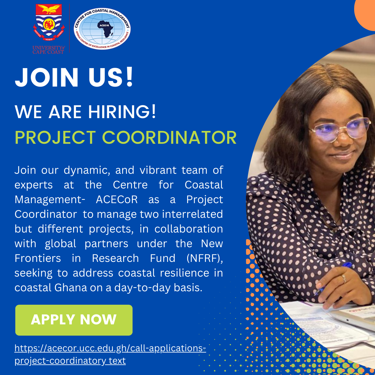Call For Applications For A Project Coordinator Acecor